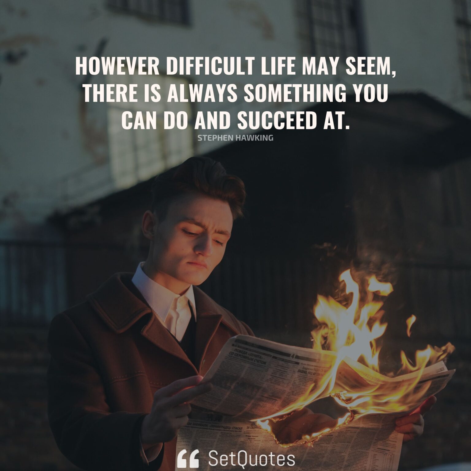 Knowing yourself is the beginning of all wisdom.