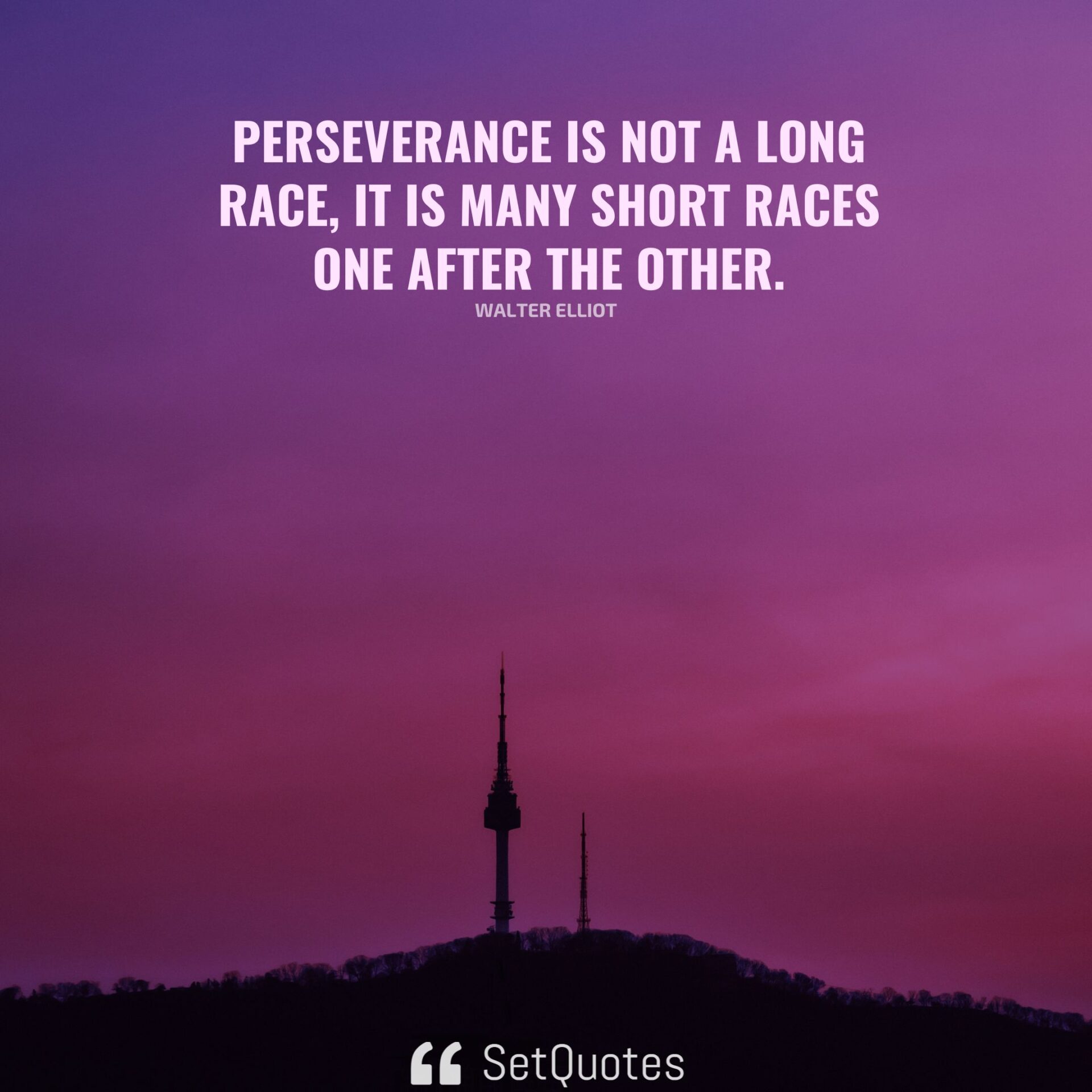 Perseverance Is Not A Long Race It Is Many Short Races One After The perseverance-is-not-a-long-race-it-is-many-short-races-one-after-the