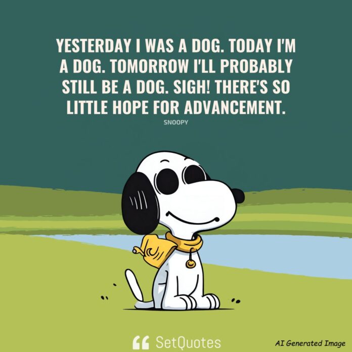 Inspiring Snoopy Quotes to Brighten Your Day. [Picture Quotes]